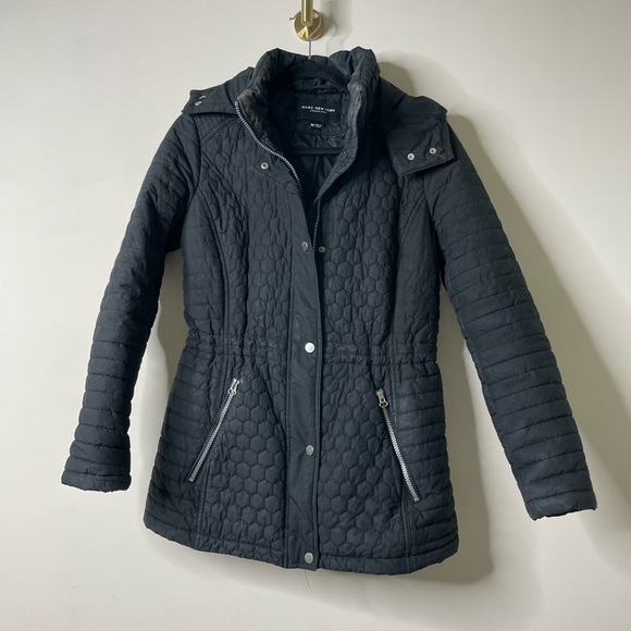 Andrew Marc | Jackets & Coats | Andrew Marc Black Quilted Jacket Large ...